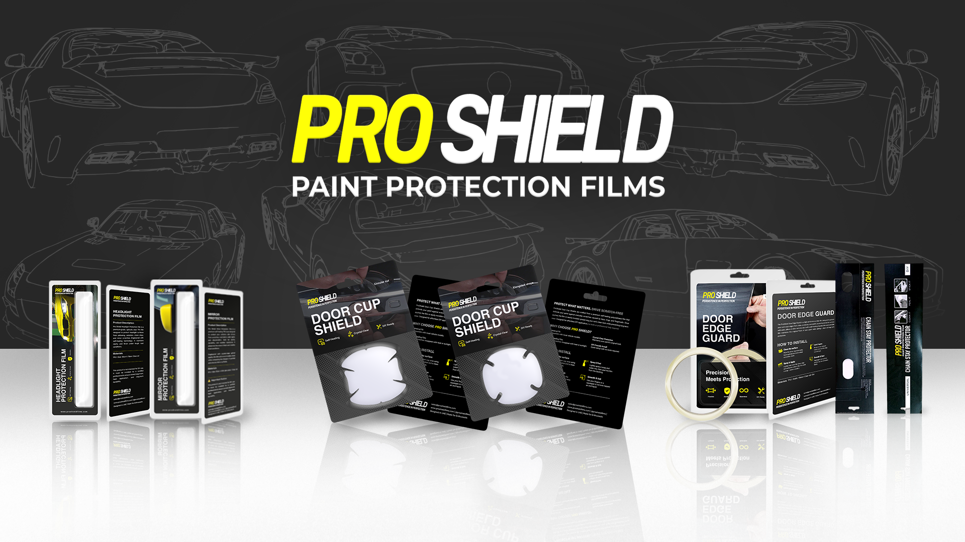 Pro Shield Films: Paint Protection for Automotive, Marine & Aviation.